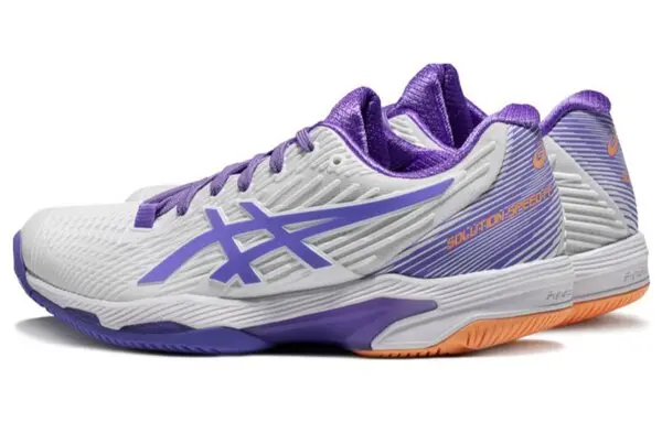 Asics Solution Speed Ff 2 Tennis Shoes - Whitepurple