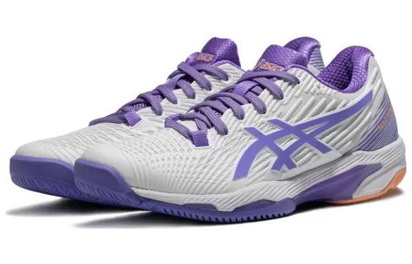 Asics Solution Speed Ff 2 Tennis Shoes - Whitepurple