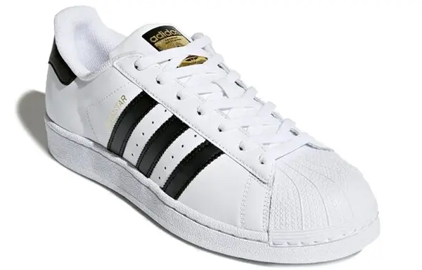 Adidas Superstar Low Top Sneakers - Ftwwht/cblack/ftwwht