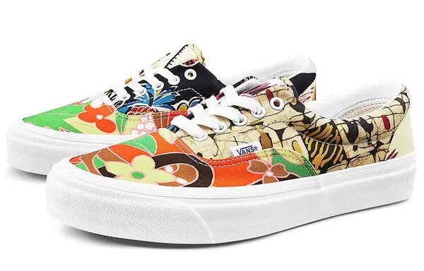 VANS Hoffman California Fabrics X Era 95 Dx Anaheim Factory Native Mix - Black/orange