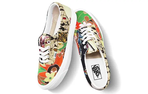 VANS Hoffman California Fabrics X Era 95 Dx Anaheim Factory Native Mix - Black/orange