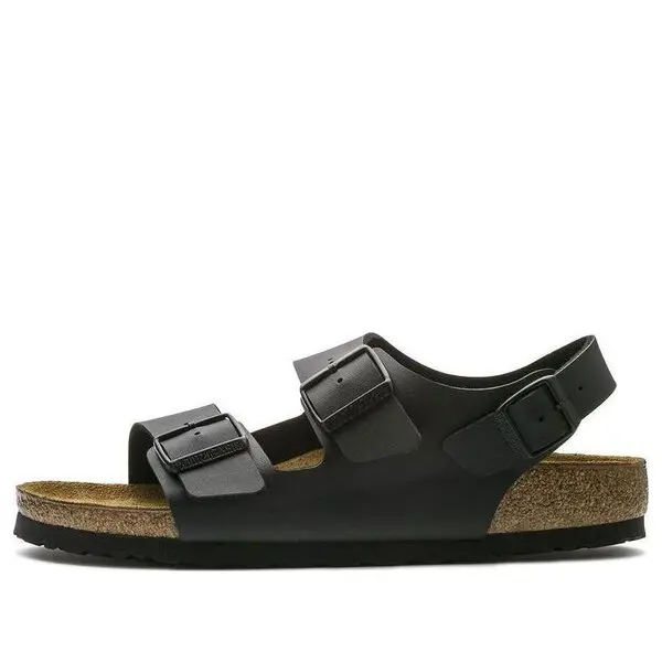 BIRKENSTOCK Milano Sandals - Black/olive