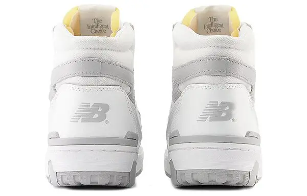 NEW BALANCE 650r High-top Sneakers - White/raincloud/grey Matter