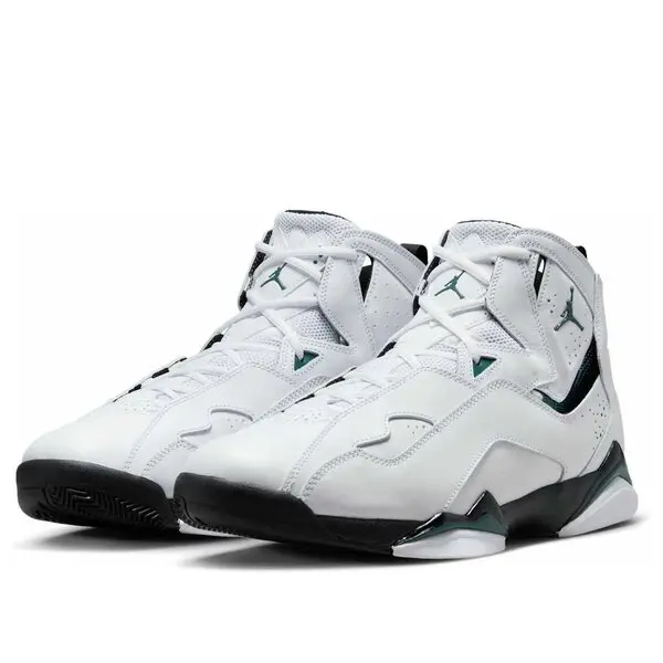 JORDAN True Flight Sneakers - White/black/oxidized Green