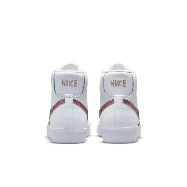 Nike Blazer Mid '77 High Top Sneakers - White/pink