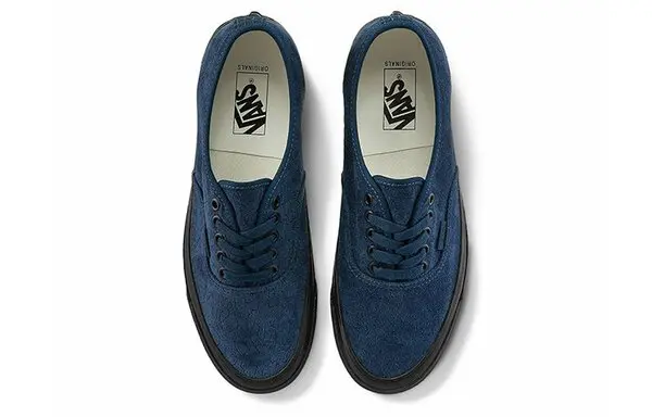 VANS Og Authentic Lx Suede Lace-up Sneakers - Blue