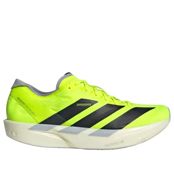Adidas Adizero Takumi Sen Athletic Sneakers - Lucid Lemon/black/silver