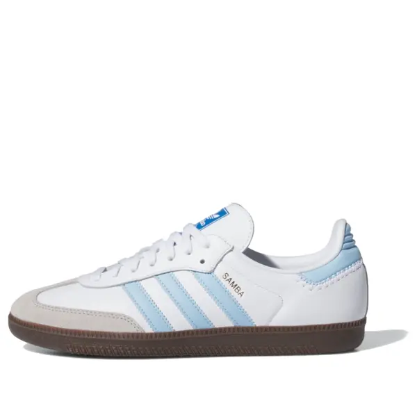 Adidas Samba Og Sneakers - Cloud White/blue