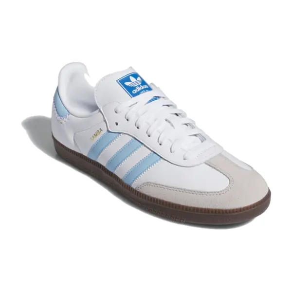 Adidas Samba Og Sneakers - Cloud White/blue