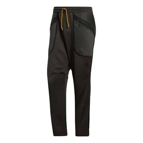 Adidas Athletics Prime Cold.rdy Pants Green - Dark Brown
