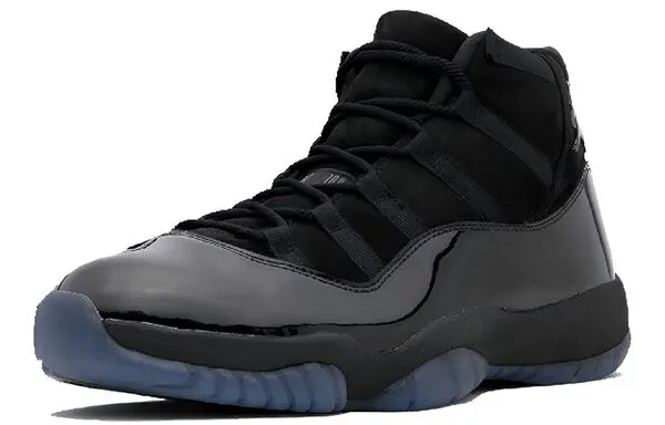 JORDAN Air Retro 'cap And Gown' High Top Sneakers - Black