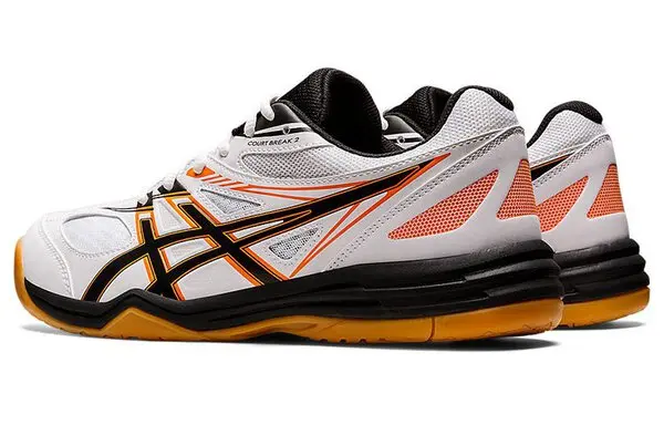 Asics Court Break 2 /orange - White/black