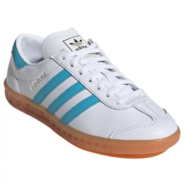 Adidas Hamburg Sneakers - Cloud White/sky Rush/gum