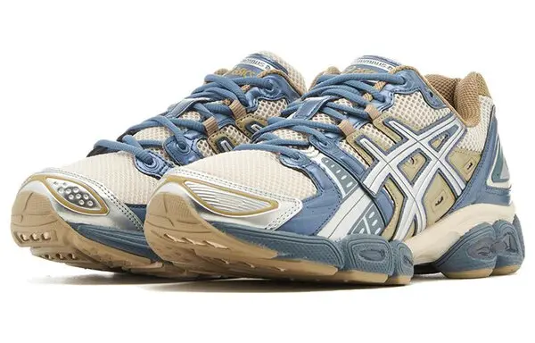 Asics Gel-nimbus "ironclad" Lace-up Sneakers - Oatmeal/ironclad