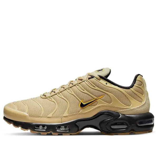 Nike Max Plus "wheatgrass" Low Top Sneakers - Gold
