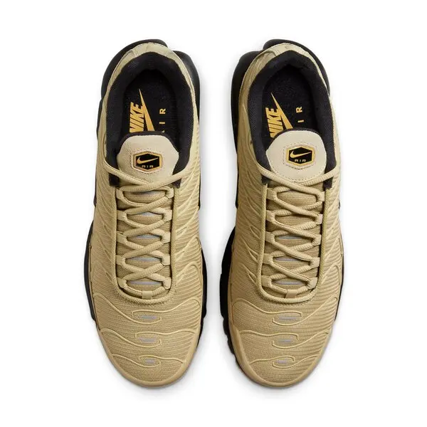 Nike Max Plus "wheatgrass" Low Top Sneakers - Gold