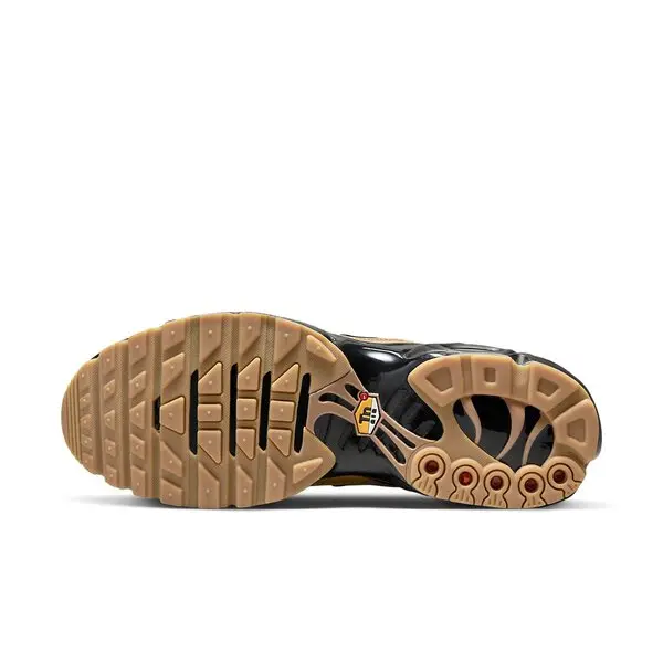 Nike Max Plus "wheatgrass" Low Top Sneakers - Gold