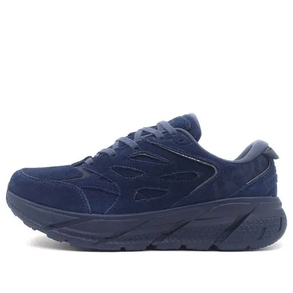 Hoka One One Clifton L Suede Sneakers - Outer Space/outer Space