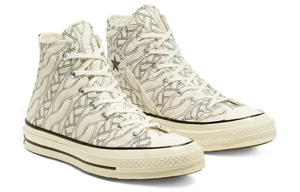 CONVERSE Chuck 70 High Top Sneakers - White/black