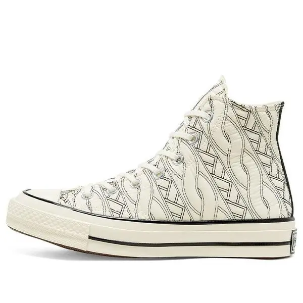 CONVERSE Chuck 70 High Top Sneakers - White/black