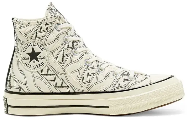 CONVERSE Chuck 70 High Top Sneakers - White/black