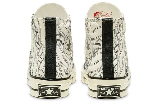 CONVERSE Chuck 70 High Top Sneakers - White/black