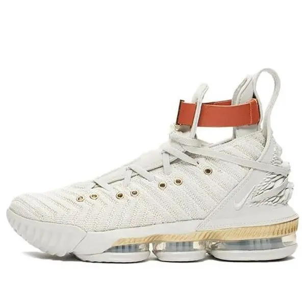 Nike Hfr X Lebron 16 'sail' Basketball Sneakers - Sail/light Bone-white