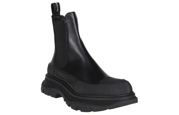 Alexander McQueen Chelsea Tread Ankle Boots