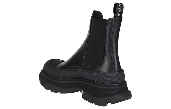 Alexander McQueen Chelsea Tread Ankle Boots