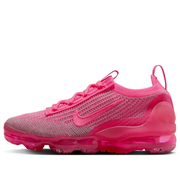 Nike Vapormax 2021 Flyknit Sneakers - Pink Blast/volt/black