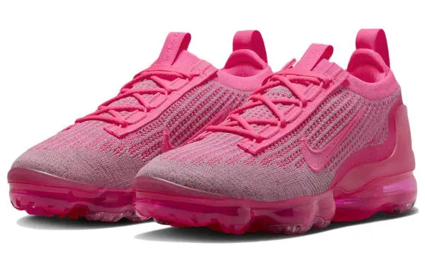 Nike Vapormax 2021 Flyknit Sneakers - Pink Blast/volt/black