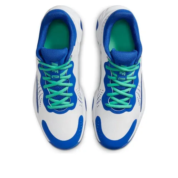 Nike Fly.by Mid 3 Basketball Sneakers - White/blue