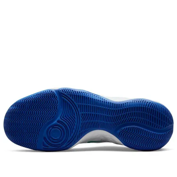 Nike Fly.by Mid 3 Basketball Sneakers - White/blue
