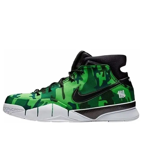 Nike X Undefeated Zoom Kobe 1 Protro 'green Camo - Green/black