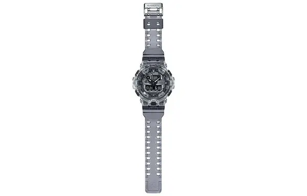 Casio G-shock Analog-digital Translucent Grey Watch - Silver