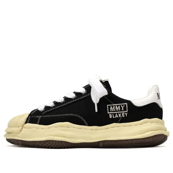 Mihara Yasuhiro Blakey Vl Og Sole Canvas Low-top Sneakers - Black