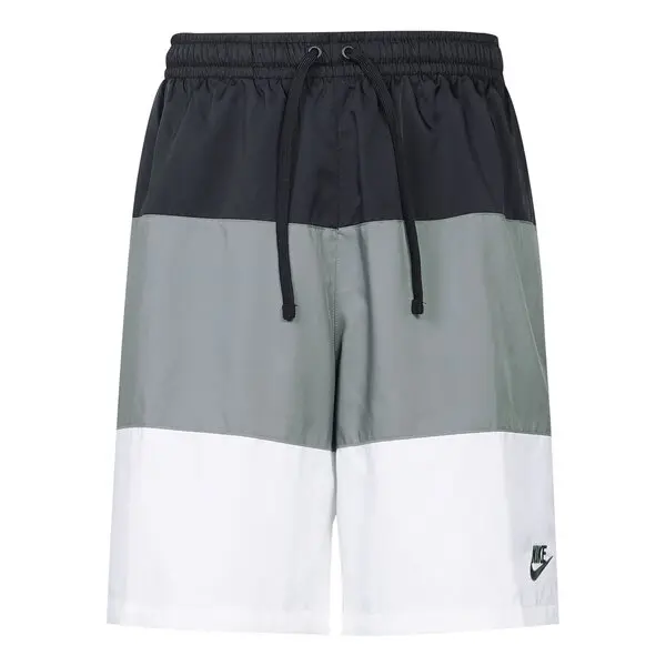 Nike Colorblocked Woven Sports Shorts - Multi-color