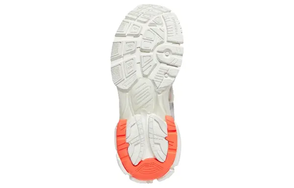 Balenciaga Runner Sneakers - White/orange/black