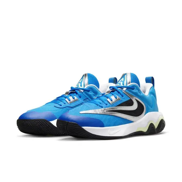 Nike Giannis Immortality 3 "ode To Your First Love" Sneakers - Photo Blue/barely Volt/white
