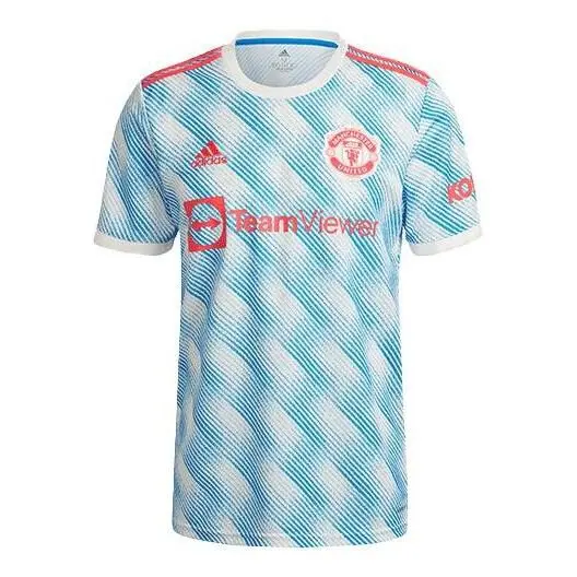 Adidas Manchester United 21/22 Away Jersey - Cloud White