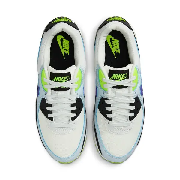 Nike Max 90 Sneakers - Summit White/volt/blue Tint