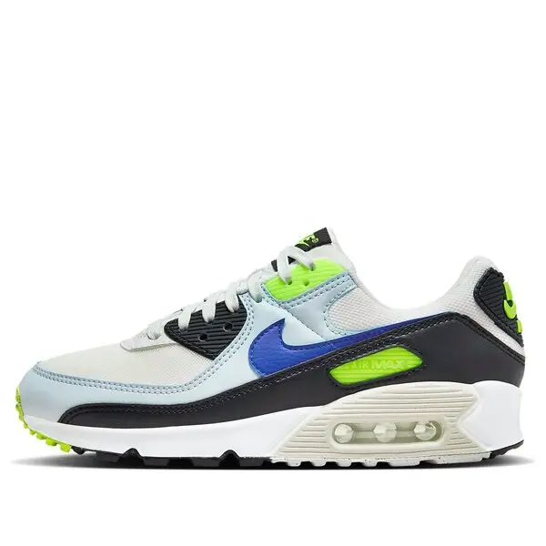 Nike Max 90 Sneakers - Summit White/volt/blue Tint