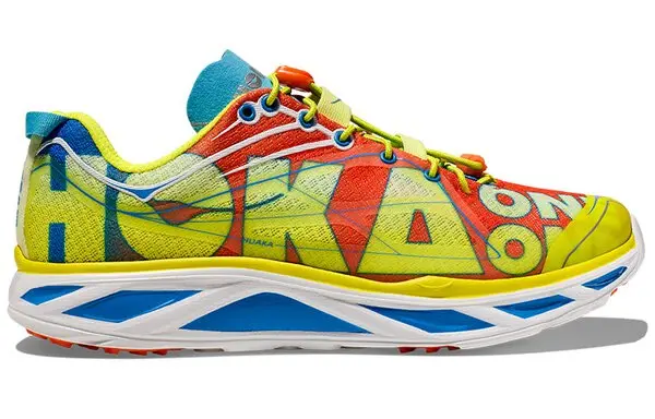 Hoka One One Huaka Origins Athletic Sneakers - Evening Primrose/flame