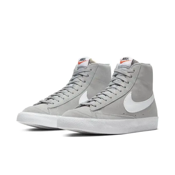 Nike Blazer Mid '77 Suede Sneakers - Grey/white