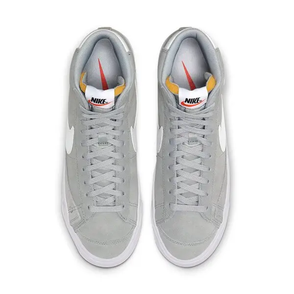 Nike Blazer Mid '77 Suede Sneakers - Grey/white