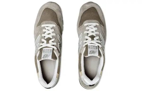 NEW BALANCE M996 Pigskin Leather Sneakers - Grey