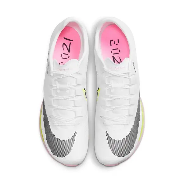 Nike Zoom Maxfly 'rawdacious' Athletic Sneakers - White/pink-volt