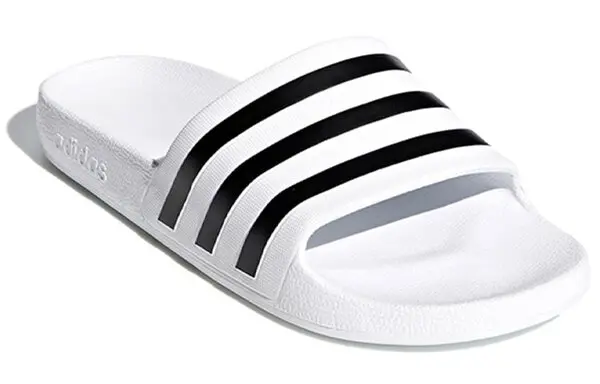 Adidas Adilette Aqua Slides - Ftwwht/cblack/ftwwht