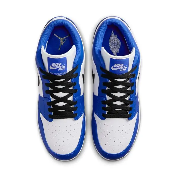 JORDAN 1 Low Baseball Cleats - Blue/white