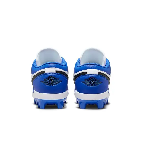 JORDAN 1 Low Baseball Cleats - Blue/white